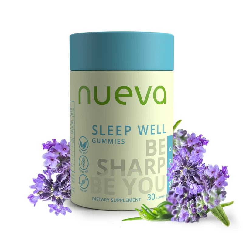 NuEva Sleep Well Gummies, Crafted With Natural Herbs and Melatonin ...
